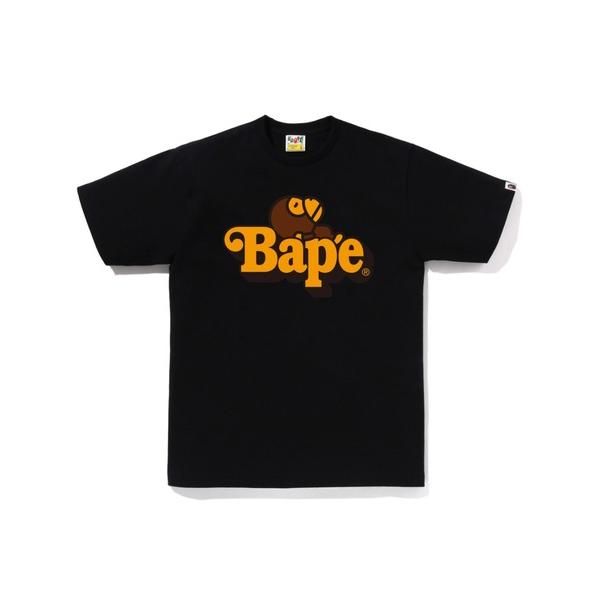 ZOZO問い合わせ番号:108972944ショップ:A BATHING APE，ア ベイシング エイプブランド:A BATHING APE，アベイシングエイプ商品名:MILO ON BAPE TEEカテゴリ:トップス>Tシャツ/カット...