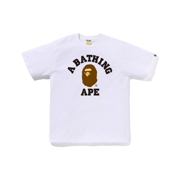 ZOZO問い合わせ番号:108972981ショップ:A BATHING APE，ア ベイシング エイプブランド:A BATHING APE，アベイシングエイプ商品名:COLLEGE TEEカテゴリ:トップス>Tシャツ/カットソーブラン...