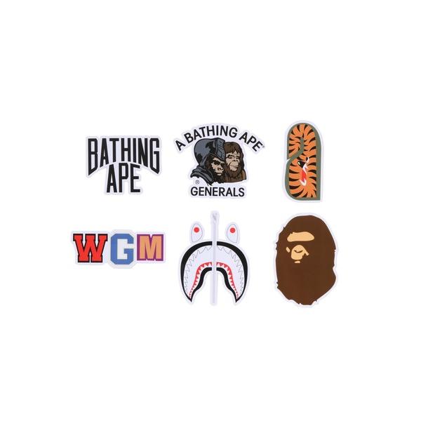 ZOZO問い合わせ番号:108973096ショップ:A BATHING APE，ア ベイシング エイプブランド:A BATHING APE，アベイシングエイプ商品名:BAPE STICKER SETカテゴリ:雑貨/ホビー>ステッカー/...