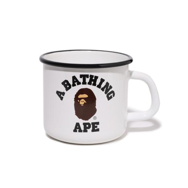 ZOZO問い合わせ番号:108973155ショップ:A BATHING APE，ア ベイシング エイプブランド:A BATHING APE，アベイシングエイプ商品名:ENAMEL MUGカテゴリ:食器/キッチン>キッチンツールブランド...