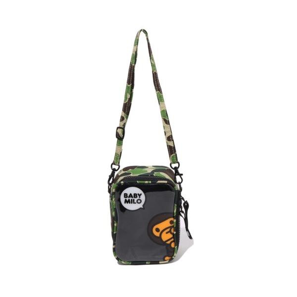 ZOZO問い合わせ番号:108973161ショップ:A BATHING APE，ア ベイシング エイプブランド:A BATHING APE，アベイシングエイプ商品名:ABC CAMO BABY MILO POUCHカテゴリ:財布/小物&gt...