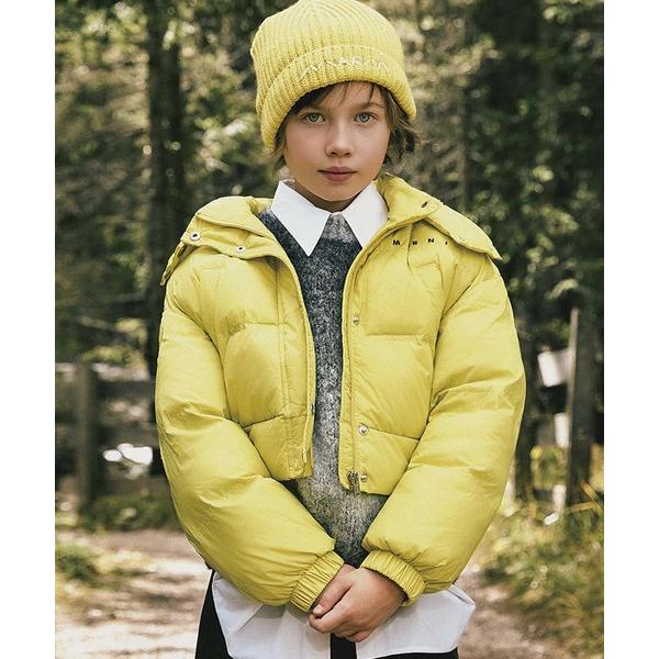 『タイムセール実施中』ZOZO問い合わせ番号:108974031ショップ:SPACCIO，スパッチョブランド:MARNI，マルニ商品名:MARNI（マルニ）Kids ＆ Junior ロゴクロップドフードダウンジャケットカテゴリ:ジャケット...