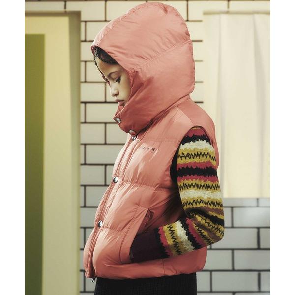 『タイムセール実施中』ZOZO問い合わせ番号:108974032ショップ:SPACCIO，スパッチョブランド:MARNI，マルニ商品名:MARNI（マルニ）Kids ＆ Junior  ロゴクロップドフードダウンベストカテゴリ:ジャケット/...