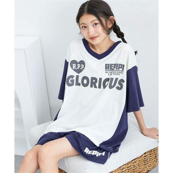 ZOZO問い合わせ番号:108975332ショップ:nissen，ニッセンブランド:repipi armario，レピピ アルマリオ，QUNTSTYLE，キュントスタイル商品名:【repipi armario♪】天竺半袖ルームウェアカテゴリ...