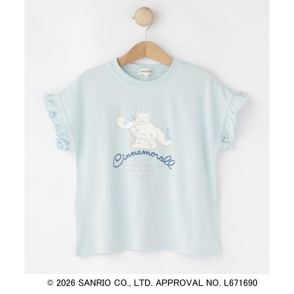 『タイムセール実施中』ZOZO問い合わせ番号:108975424ショップ:SHOO・LA・RUE，シューラルーブランド:sanrio，サンリオ，SHOO・LA・RUE，シューラルー商品名:【サンリオキャラクターズ】フリルデザインTシャツカテ...