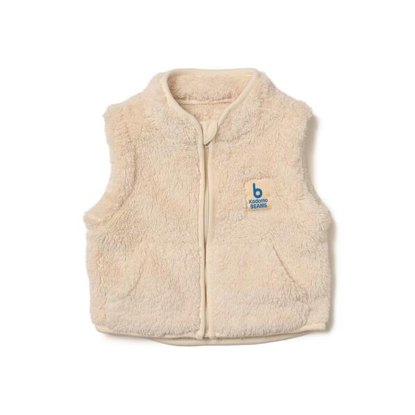 ZOZO問い合わせ番号:109011389ショップ:BEAMS WOMEN，ビームスウィメンブランド:こども ビームス，コドモビームス商品名:ジップ ボア ベスト 2026FW（70〜110cm）カテゴリ:トップス>ベストブランド品番...