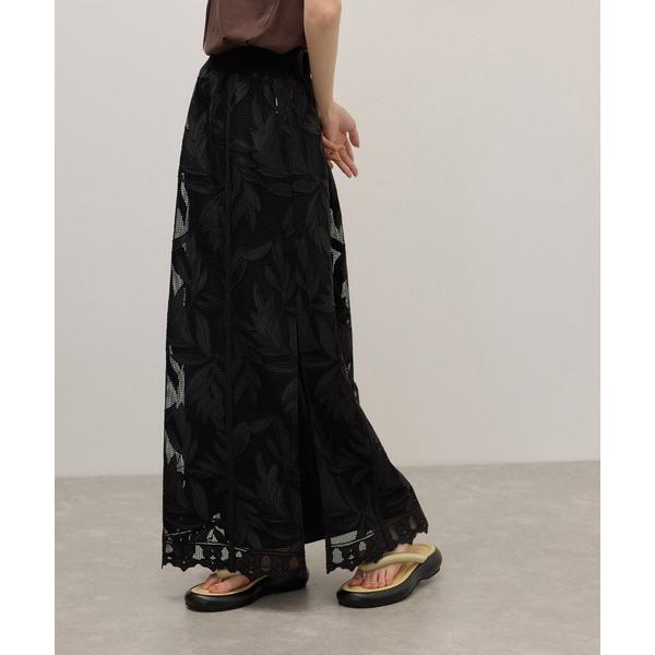 ZOZO問い合わせ番号:109011950ショップ:ADAM ET ROPE'，アダムエロペブランド:ADAM ET ROPE'，アダムエロペ商品名:メッシュレースマキシスカートカテゴリ:スカート>スカートブランド品番:2026-A-...