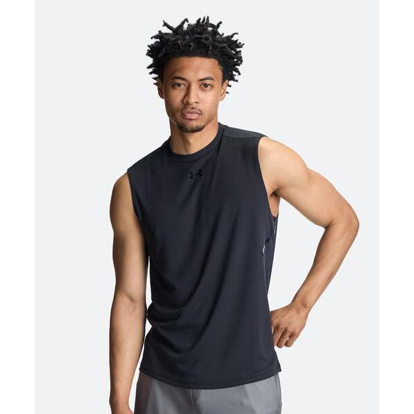『タイムセール実施中』ZOZO問い合わせ番号:109050297ショップ:UNDER ARMOUR，アンダーアーマーブランド:UNDER ARMOUR，アンダーアーマー商品名:UAアーマードライ スリーブレス シャツ（トレーニング/メンズ）...
