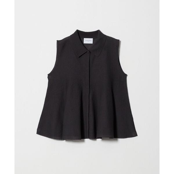 ZOZO問い合わせ番号:109050775ショップ:UNITED ARROWS，ユナイテッドアローズブランド:UNITED ARROWS，ユナイテッドアローズ商品名:ペプラム フレア ノースリーブ ニット ‐ウォッシャブル‐カテゴリ:トップ...