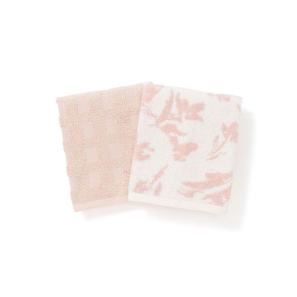 ZOZO問い合わせ番号:109051317ショップ:Francfranc，フランフランブランド:Francfranc，フランフラン商品名:ヴァレセットフェイスタオル ナチュラルフラワー ピンクカテゴリ:インテリア>タオルブランド品番:...