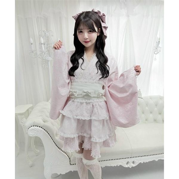 ZOZO問い合わせ番号:109086624ショップ:Ailand，アイランドブランド:Ank Rouge，アンクルージュ商品名:レースのプリンセス浴衣ドレスカテゴリ:水着/着物・浴衣>浴衣ブランド品番:405130022600素材:表...