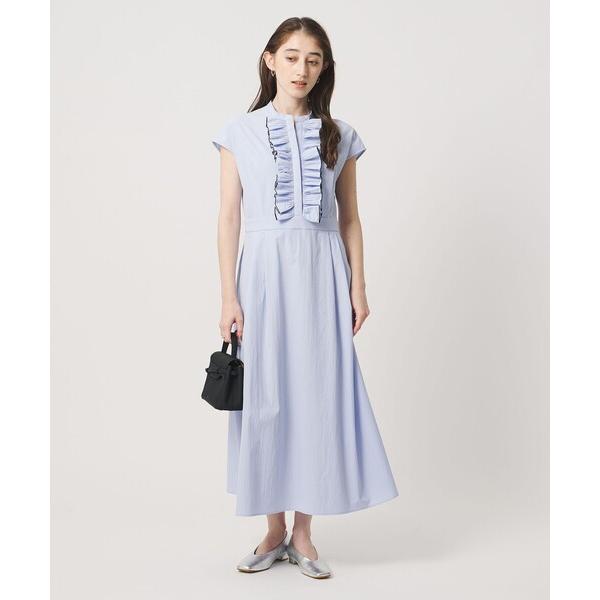 『セール実施中』ZOZO問い合わせ番号:109086693ショップ:UNITED ARROWS，ユナイテッドアローズブランド:UNITED ARROWS，ユナイテッドアローズ商品名:メロー フリル スキッパー ワンピース ‐防シワ 吸水速乾...