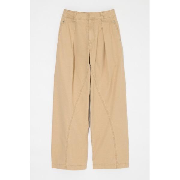 ZOZO問い合わせ番号:109088016ショップ:MOUSSY，マウジーブランド:MOUSSY，マウジー商品名:「再入荷＆新色：ライトブラック」CURVE LINE TUCK パンツカテゴリ:パンツ>その他パンツブランド品番:010...