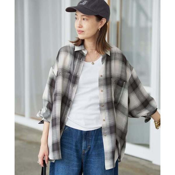 ZOZO問い合わせ番号:109089332ショップ:IENA，イエナブランド:SLOBE IENA，スローブイエナ商品名:「WEB限定カラーあり/追加」ビエラチェックルーズシャツカテゴリ:トップス>シャツ/ブラウスブランド品番:260...