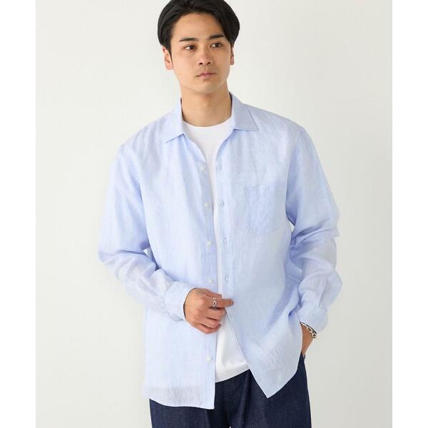 ZOZO問い合わせ番号:109089652ショップ:SHIPS，シップスブランド:SHIPS Colors，シップス カラーズ商品名:SHIPS Colors:ユーロリネン ワイドカラー スキッパー シャツ 2◆カテゴリ:トップス>シ...