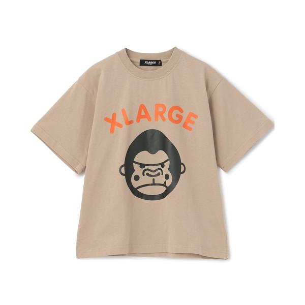 ZOZO問い合わせ番号:109125010ショップ:X-girl Stages，エックスガール ステージスブランド:XLARGE KIDS，エクストララージキッズ商品名:ファニーゴリラロゴ半袖Tシャツカテゴリ:トップス>Tシャツ/カッ...
