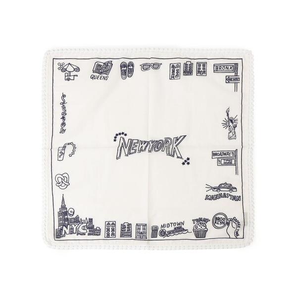 ZOZO問い合わせ番号:109125705ショップ:SHIPS for women，シップス フォー ウィメンブランド:SHIPS，シップス商品名:ANATHA: NEW YORK 刺繍 バンダナ スカーフカテゴリ:ファッション雑貨>...