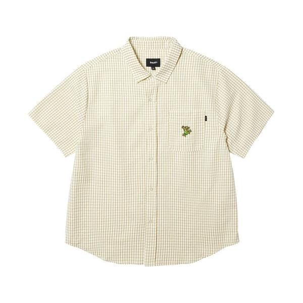 ZOZO問い合わせ番号:109126125ショップ:HUF，ハフブランド:HUF，ハフ商品名:STUCK ON YOU PLAID SHIRTカテゴリ:トップス>シャツ/ブラウスブランド品番:26M_BU00276素材:ポリエステル6...