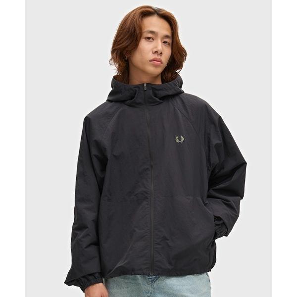ZOZO問い合わせ番号:109127903ショップ:FRED PERRY，フレッドペリーブランド:FRED PERRY，フレッドペリー商品名:Oversized Hooded Shell Jacket／オーバーサイズフードシェルジャケットカ...
