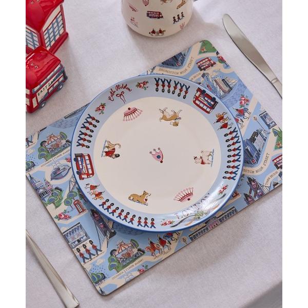 ZOZO問い合わせ番号:109129525ショップ:Cath Kidston，キャス キッドソンブランド:Cath Kidston，キャスキッドソン商品名:サイドプレート Queenie's Londonカテゴリ:食器/キッチン>食器...