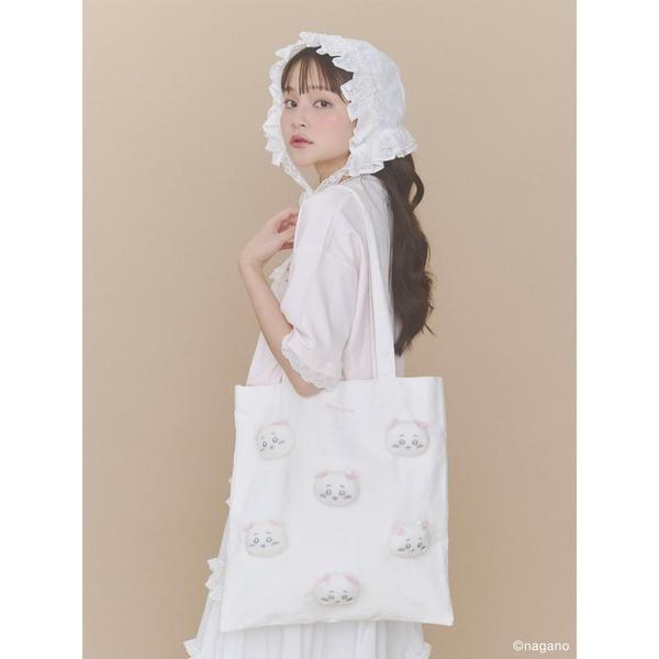 ZOZO問い合わせ番号:109166848ショップ:merry jenny，メリージェニーブランド:merry jenny，メリージェニー商品名:ちいかわのリボントートカテゴリ:バッグ>トートバッグブランド品番:28264190100...