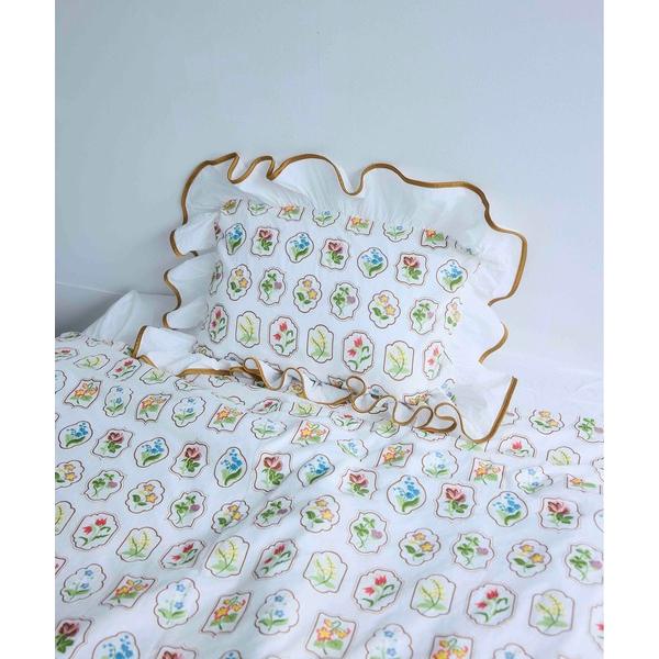 ZOZO問い合わせ番号:109169558ショップ:CASSELINI，キャセリーニブランド:Casselini，キャセリーニ商品名:Casselini HOME(キャセリーニ ホーム)フラワー布団カバーセットカテゴリ:インテリア>寝...