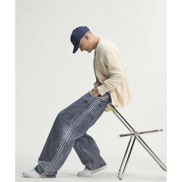 ZOZO問い合わせ番号:109170689ショップ:adidas，アディダスブランド:adidas，アディダス，adidas Originals，アディダスオリジナルス商品名:SST デニム ストレート レッグ / アディダスオリジナルス ...
