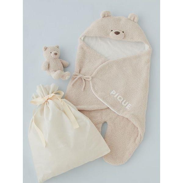 ※このアイテムは返品・交換対象外商品です。ZOZO問い合わせ番号:109173067ショップ:gelato pique，ジェラート　ピケブランド:gelato pique，ジェラートピケ商品名:「ラッピング済み」「BABY」パウダーベアおく...