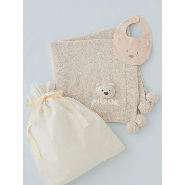 ※このアイテムは返品・交換対象外商品です。ZOZO問い合わせ番号:109173068ショップ:gelato pique，ジェラート　ピケブランド:gelato pique，ジェラートピケ商品名:「ラッピング済み」「BABY」パウダーベアブラ...