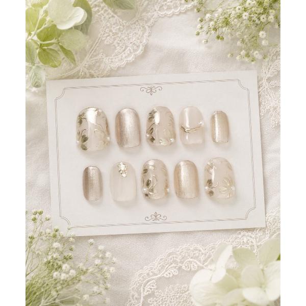※このアイテムは返品・交換対象外商品です。コスメ商品ZOZO問い合わせ番号:109174540ショップ:Ada.，エイダブランド:michi Nail，ミチネイル商品名:ミラーフラワーの大人フェミニンネイルカテゴリ:メイクアップ>ネイ...