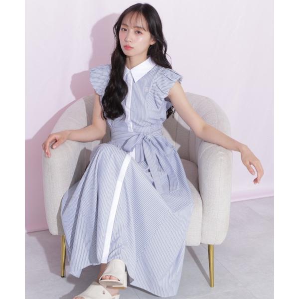 ZOZO問い合わせ番号:109210722ショップ:JILL by JILL STUART，ジル バイ ジル スチュアートブランド:JILL by JILL STUART，ジルバイジルスチュアート商品名:袖バルーンシャツワンピースカテゴリ:...