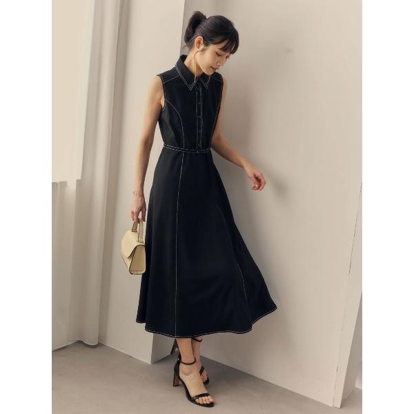 ZOZO問い合わせ番号:109212261ショップ:anuans，アニュアンスブランド:anuans，アニュアンス商品名:ステッチデザインノースリワンピースカテゴリ:ワンピース/ドレス>ワンピースブランド品番:1526430050-0...