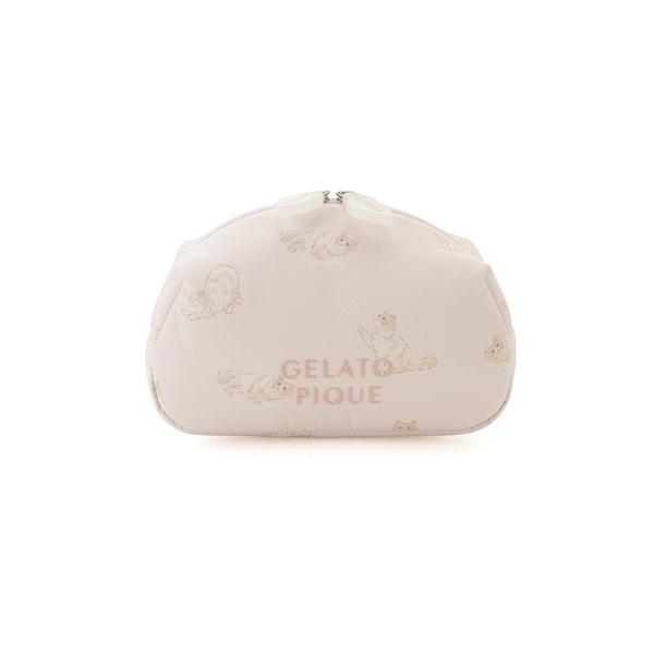 ZOZO問い合わせ番号:109212310ショップ:gelato pique，ジェラート　ピケブランド:gelato pique，ジェラートピケ商品名:バスタイムCAT柄ポーチカテゴリ:財布/小物>ポーチブランド品番:PWGB2645...