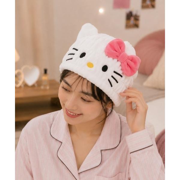 ZOZO問い合わせ番号:109213307ショップ:THE BAREFOOT，ザ ベアフットブランド:sanrio，サンリオ，THE BAREFOOT，ベアフット商品名:【 sanrio / サンリオ 】 吸水速乾　タオルキャップ　SKEカ...