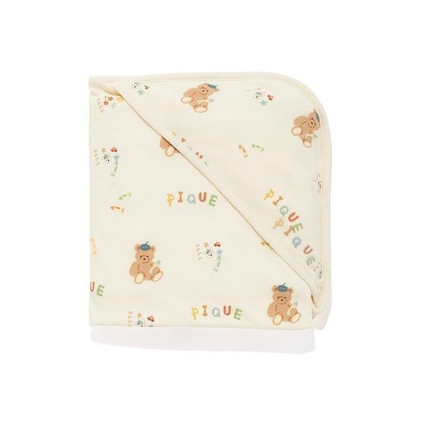 ZOZO問い合わせ番号:109249365ショップ:gelato pique，ジェラート　ピケブランド:gelato pique，ジェラートピケ商品名:「KIDS」ドローイングベア柄ブランケットカテゴリ:インテリア>ブランケットブラン...
