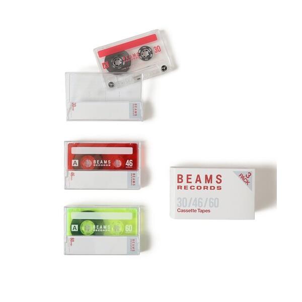 ZOZO問い合わせ番号:109249628ショップ:BEAMS MEN，ビームス メンブランド:BEAMS RECORDS，ビームスレコーズ商品名:Blank Cassette Tapes 3PACKカテゴリ:音楽/本・雑誌>CDブラ...