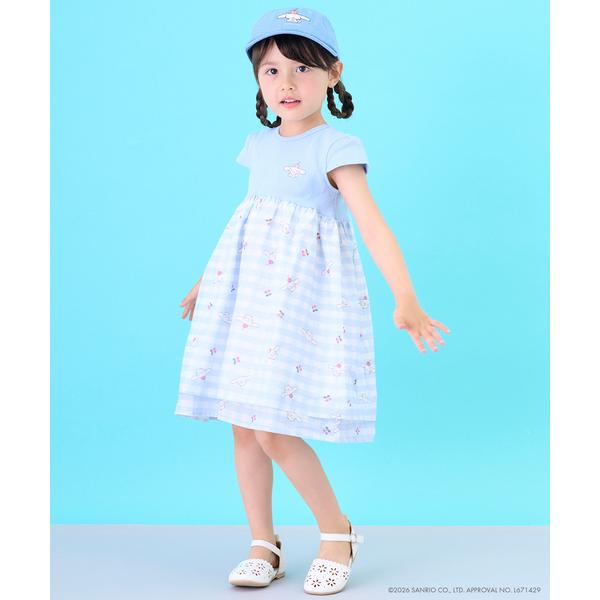 ZOZO問い合わせ番号:109285080ショップ:petit main，プティマインブランド:petit main，プティマイン，sanrio，サンリオ商品名:【サンリオキャラクターズ/冷感】布帛ドッキング半袖ワンピースカテゴリ:ワンピー...