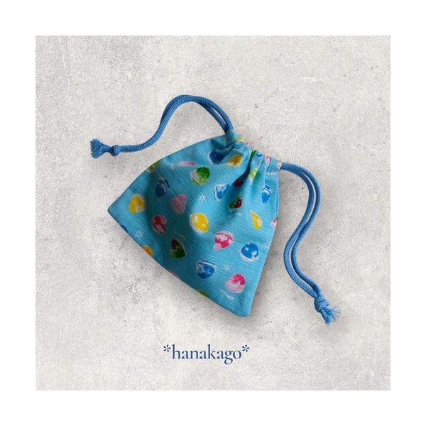 ZOZO問い合わせ番号:109285874ショップ:TONE，トーンブランド:tone，トーン商品名:【hanakago】巾着袋　小物入れ　和柄　かき氷(SU)カテゴリ:財布/小物>ポーチブランド品番:hanakago-239素材:コ...
