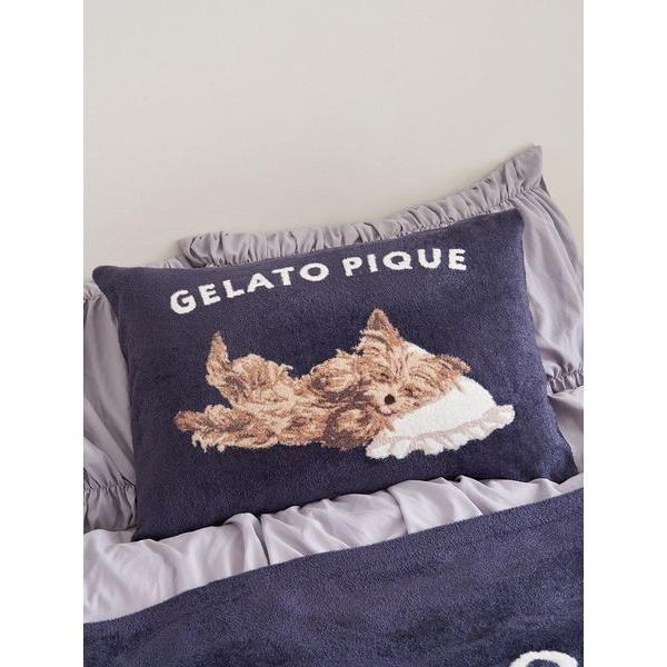 ZOZO問い合わせ番号:109286620ショップ:gelato pique，ジェラート　ピケブランド:gelato pique Sleep，ジェラートピケスリープ商品名:「Sleep」ヨークシャーテリアジャガードピローケースカテゴリ:イン...
