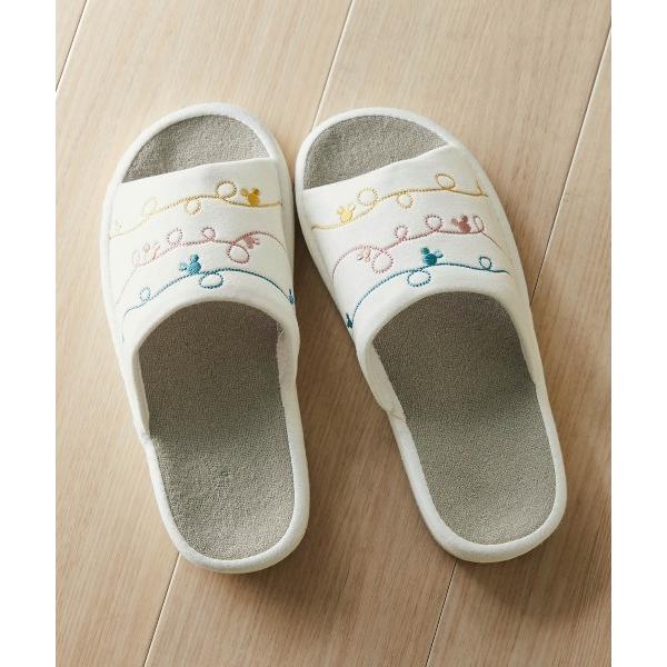 ZOZO問い合わせ番号:109323259ショップ:Belle Maison，ベルメゾンブランド:Disney，ディズニー商品名:洗えるコンフォートスリッパ「ミッキーモチーフ」カテゴリ:インテリア>ルームシューズ/スリッパブランド品番...