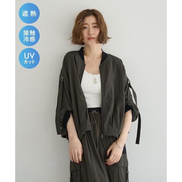 ZOZO問い合わせ番号:109323477ショップ:YECCA VECCA，イェッカ ヴェッカブランド:Editt by YECCA VECCA，エディットバイイェッカヴェッカ商品名:「適ON」COOL5分袖MA-1「セットアップ対応」カテ...