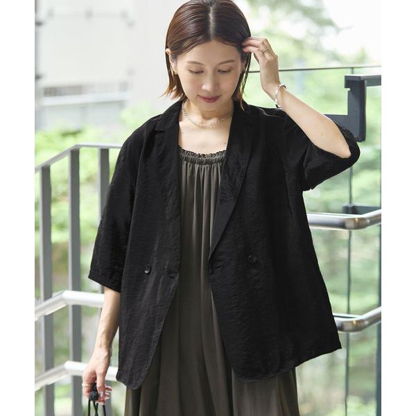 ZOZO問い合わせ番号:109365887ショップ:IENA，イエナブランド:IENA，イエナ商品名:《追加/接触冷感》ウォッシャブル シアーショートスリーブジャケットカテゴリ:ジャケット/アウター>テーラードジャケットブランド品番:...