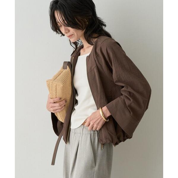 ZOZO問い合わせ番号:109366565ショップ:qualite，カリテブランド:qualite，カリテ商品名:スリーブドロストブルゾンカテゴリ:ジャケット/アウター>ブルゾンブランド品番:32530030002素材:再生繊維（セル...