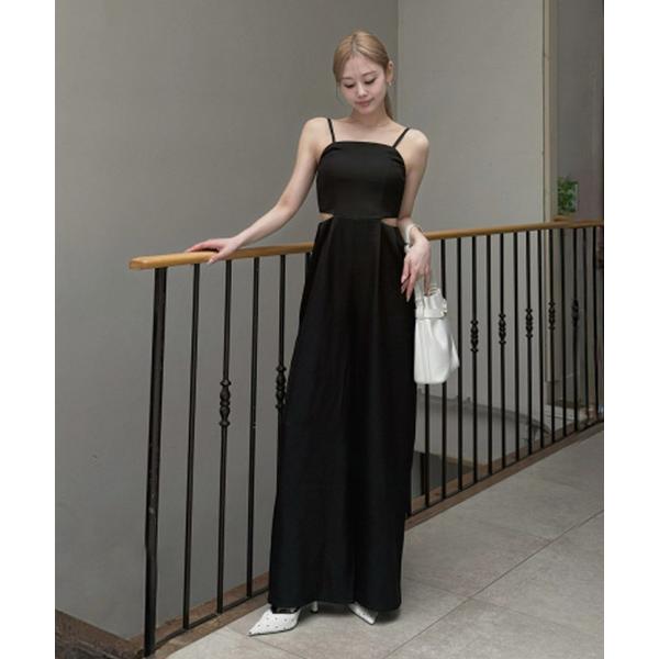 ZOZO問い合わせ番号:109366724ショップ:ROYAL PARTY，ロイヤルパーティーブランド:ROYAL PARTY，ロイヤルパーティー商品名:ウエストカットベアオールインワンカテゴリ:オールインワン・サロペット>つなぎ/オ...
