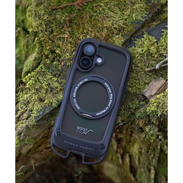 ZOZO問い合わせ番号:109368458ショップ:Hamee，ハミィブランド:ROOT CO.，ルート商品名:iPhone 17/17e/16e 専用 ROOT CO. GRAVITY Shock Resist Case Hold Plu...