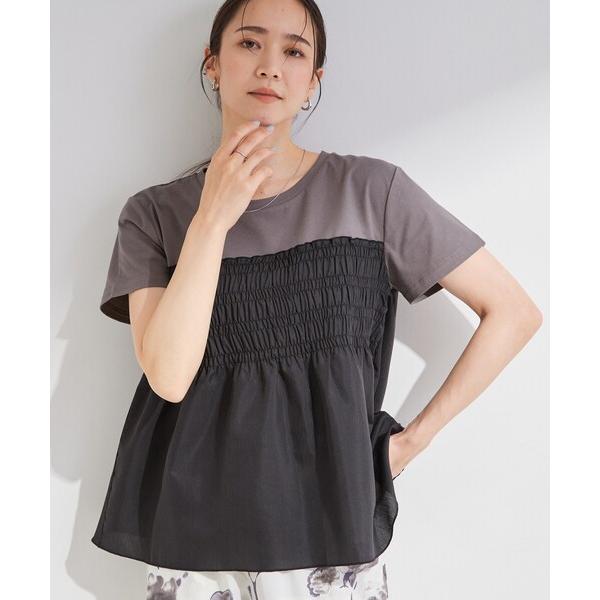 『タイムセール実施中』ZOZO問い合わせ番号:109403825ショップ:SHOO・LA・RUE，シューラルーブランド:SHOO・LA・RUE，シューラルー商品名:【S-LL/洗濯機可】着るだけサマ見え 柄アソートビスチェ風ドッキングTシャ...