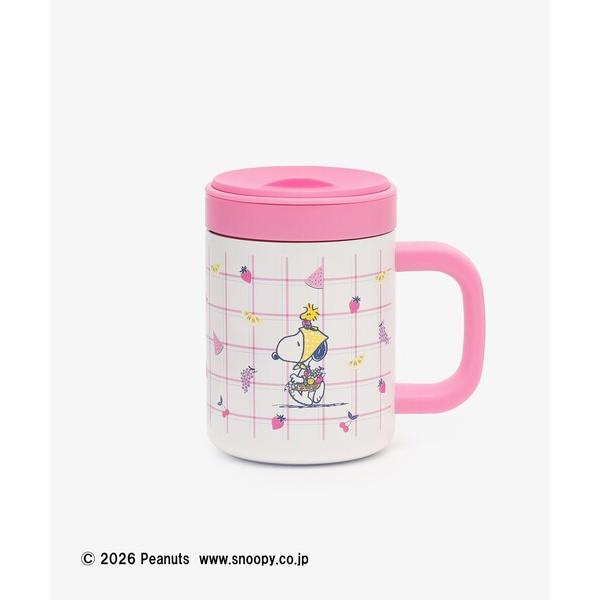 ZOZO問い合わせ番号:109403900ショップ:Afternoon Tea LIVING，アフタヌーンティー・リビングブランド:Afternoon Tea，アフタヌーンティー商品名:フタ付きステンレスマグカップ/PEANUTSカテゴリ:...