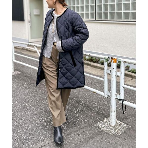 ZOZO問い合わせ番号:109445823ショップ:NOLLEY'S，ノーリーズブランド:NOLLEY'S，ノーリーズ商品名:「TAION×LIMONTA」別注ベロアパイピングロングダウンカテゴリ:ジャケット/アウター>ダウンジャケッ...