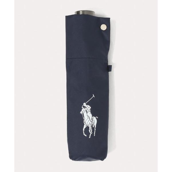 ZOZO問い合わせ番号:109447929ショップ:MOONBAT，ムーンバットブランド:POLO RALPH LAUREN，ポロ ラルフ ローレン，MOONBAT，ムーンバット商品名:日本製 折りたたみ傘 雨傘 ”BIG POLO PON...