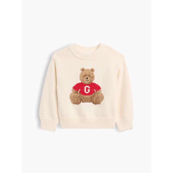 ZOZO問い合わせ番号:109448134ショップ:GAP，ギャップブランド:GAP，ギャップ商品名:クルーネックセーター (幼児・ベビー)カテゴリ:トップス>ニット/セーターブランド品番:913025素材:コットン100%カラー:そ...